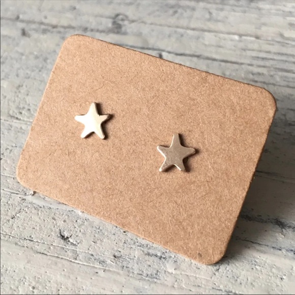 Jewelry | 525 Mini 14k Gold Filled Star Stud Earrings | Poshmark